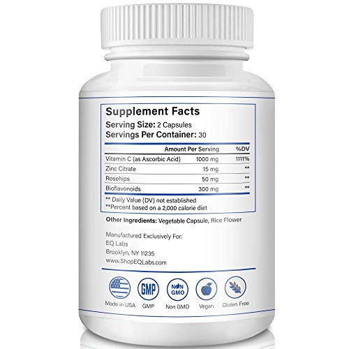 Immune support with Vitamin C and zinc