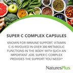 immune support with vitamin C supplement