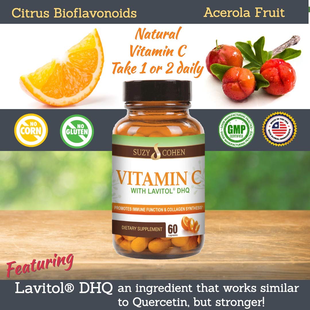 immune support with vitamin C tablets