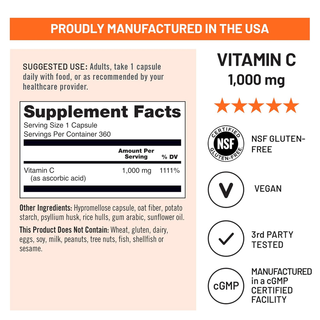 immune support with vitamin C