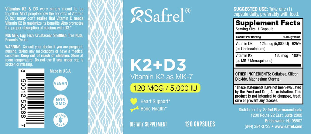 immune support with vitamin D3 K2