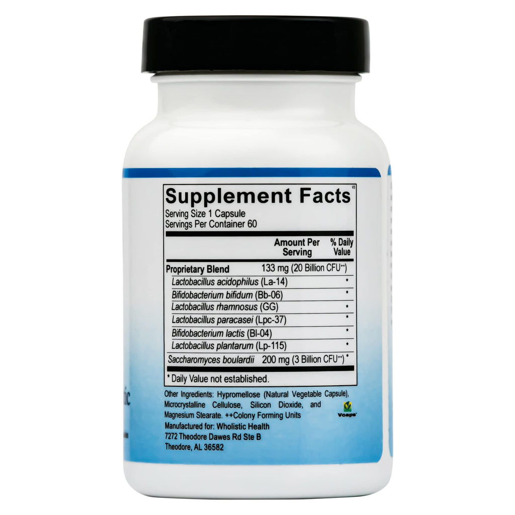 immune support with Wholistic Biotic Capsules