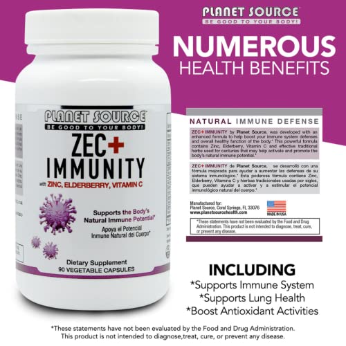 immune support with zinc and elderberry