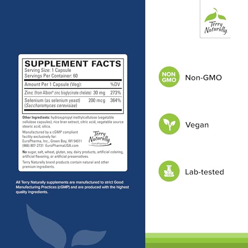 Immune support with Zinc and Selenium