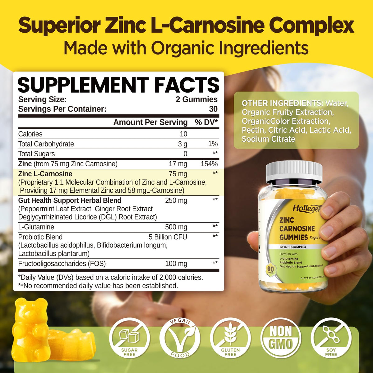 Immune support with Zinc Carnosine