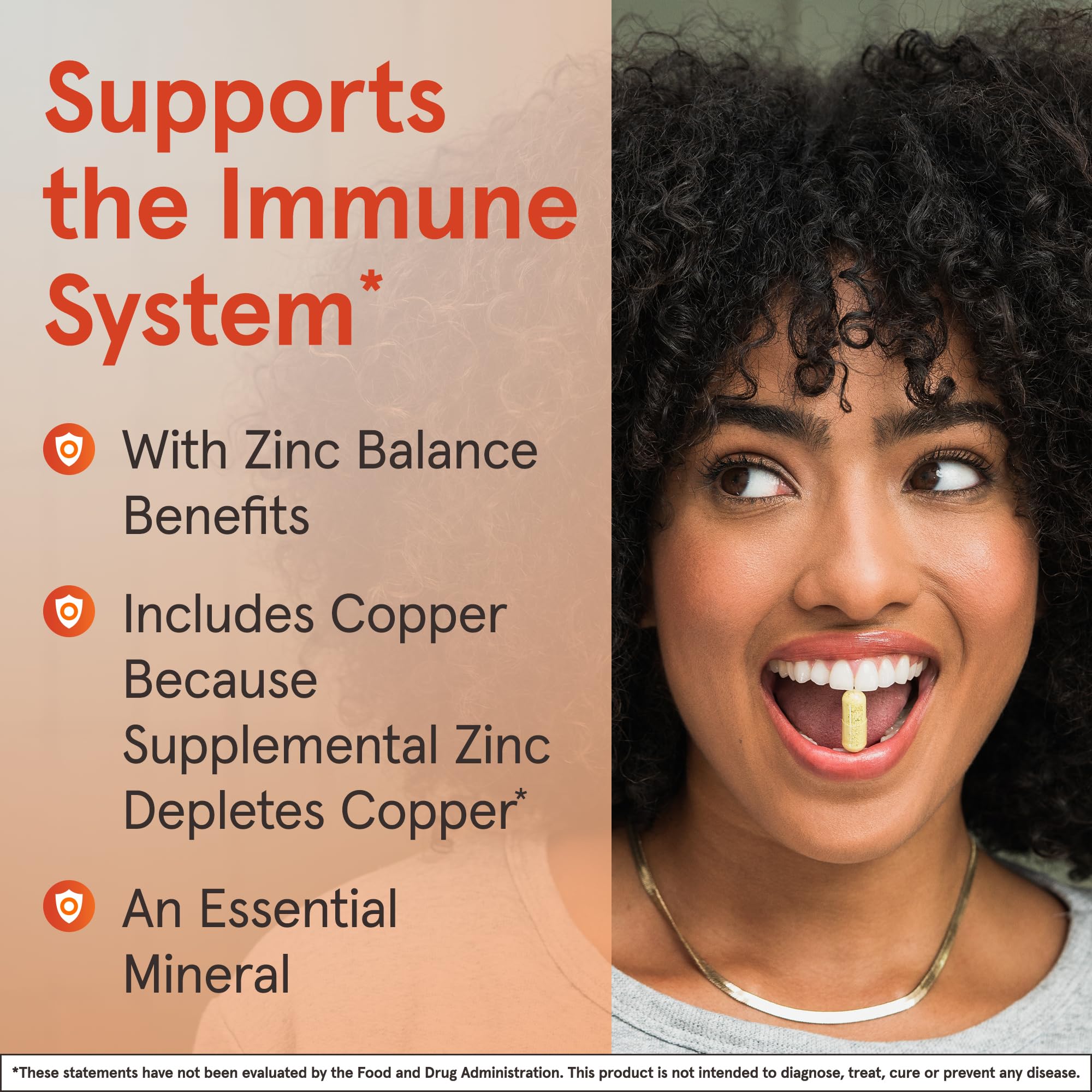 immune support with zinc veggie caps