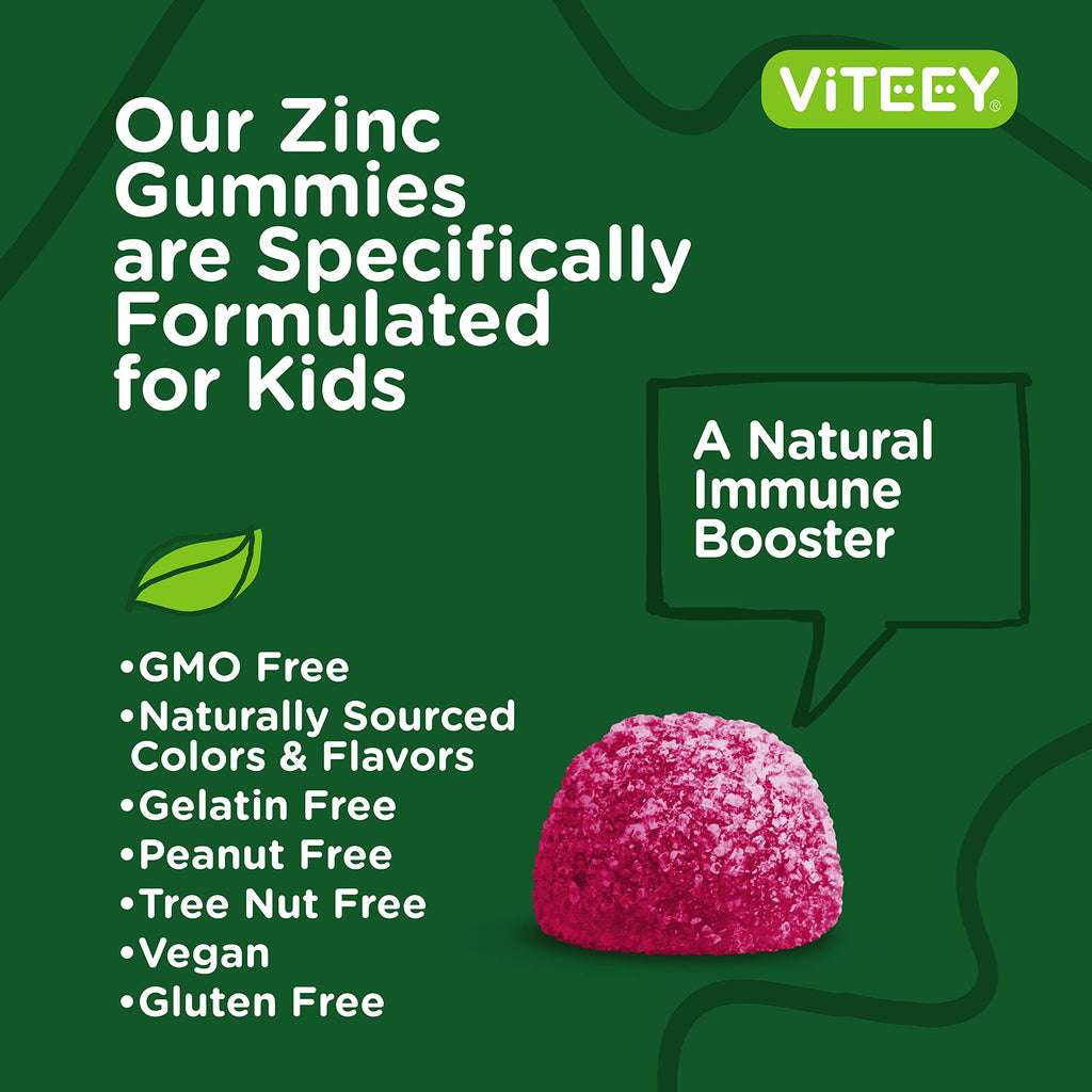 immune support zinc gummies for kids