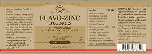 Immune support zinc lozenges Canada