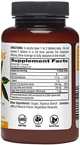 Immune support zinc lozenges Canada