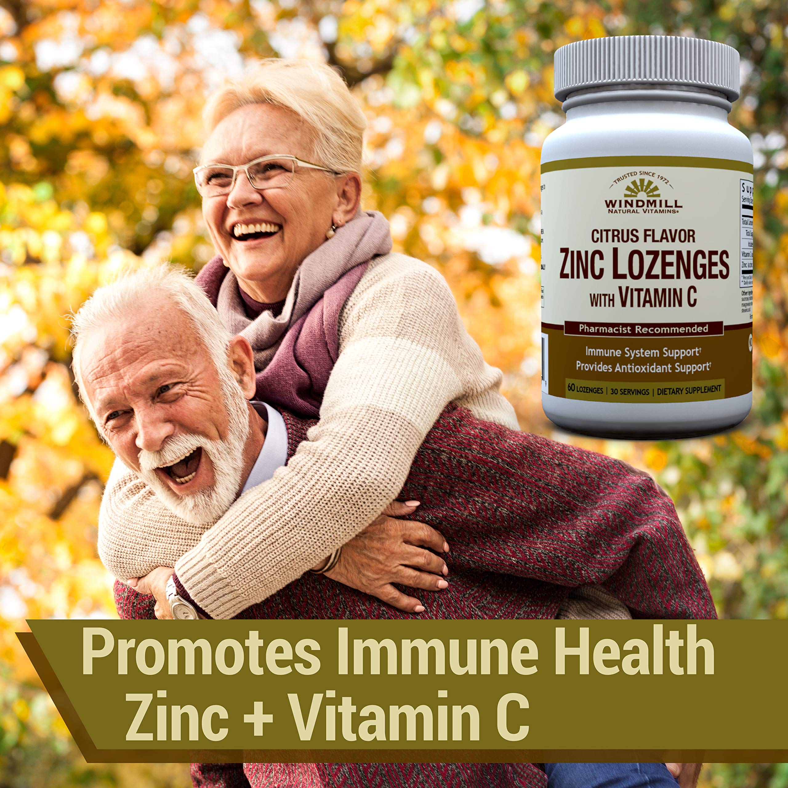 Immune support zinc lozenges in Canada