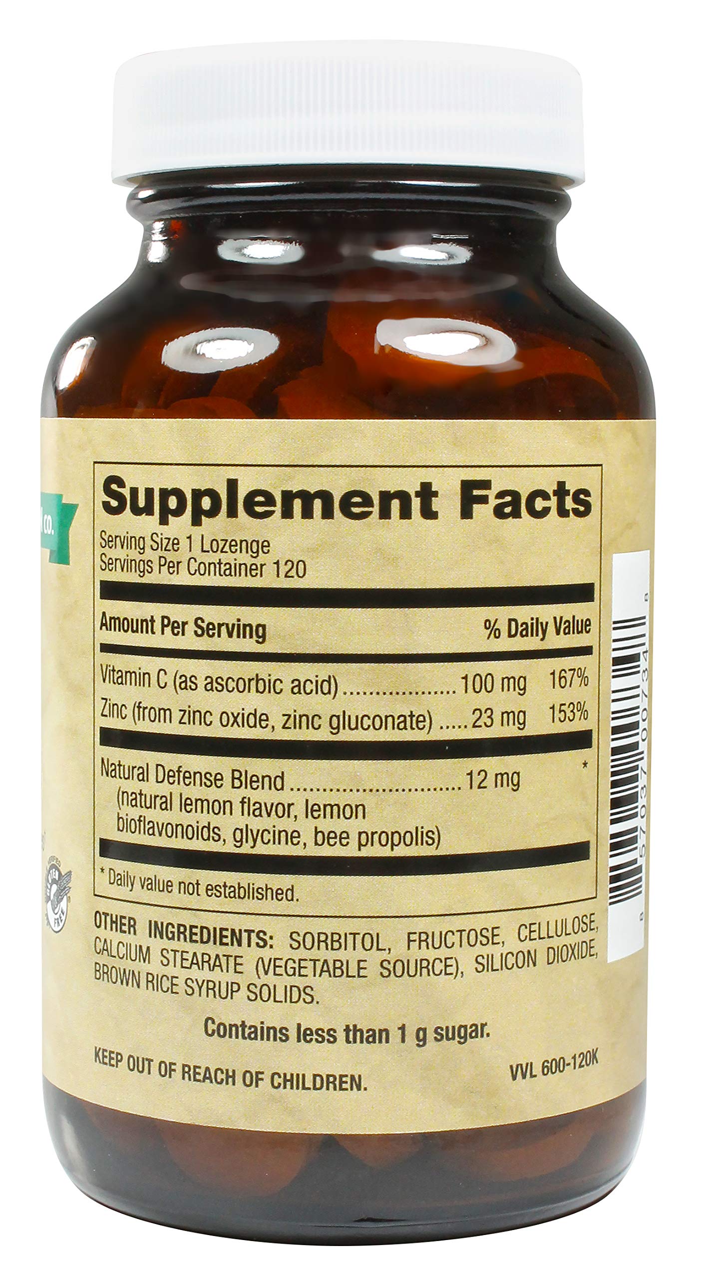 immune support zinc lozenges