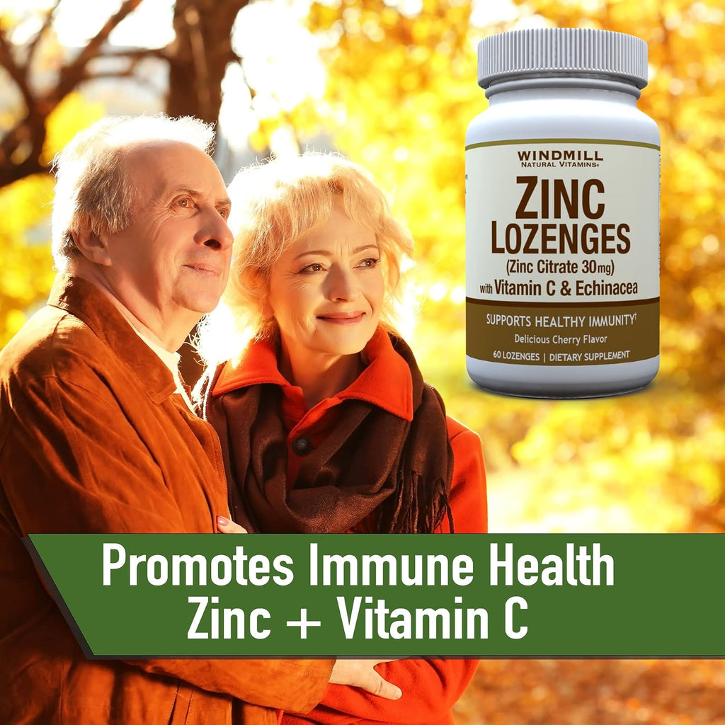 Immune support zinc lozenges