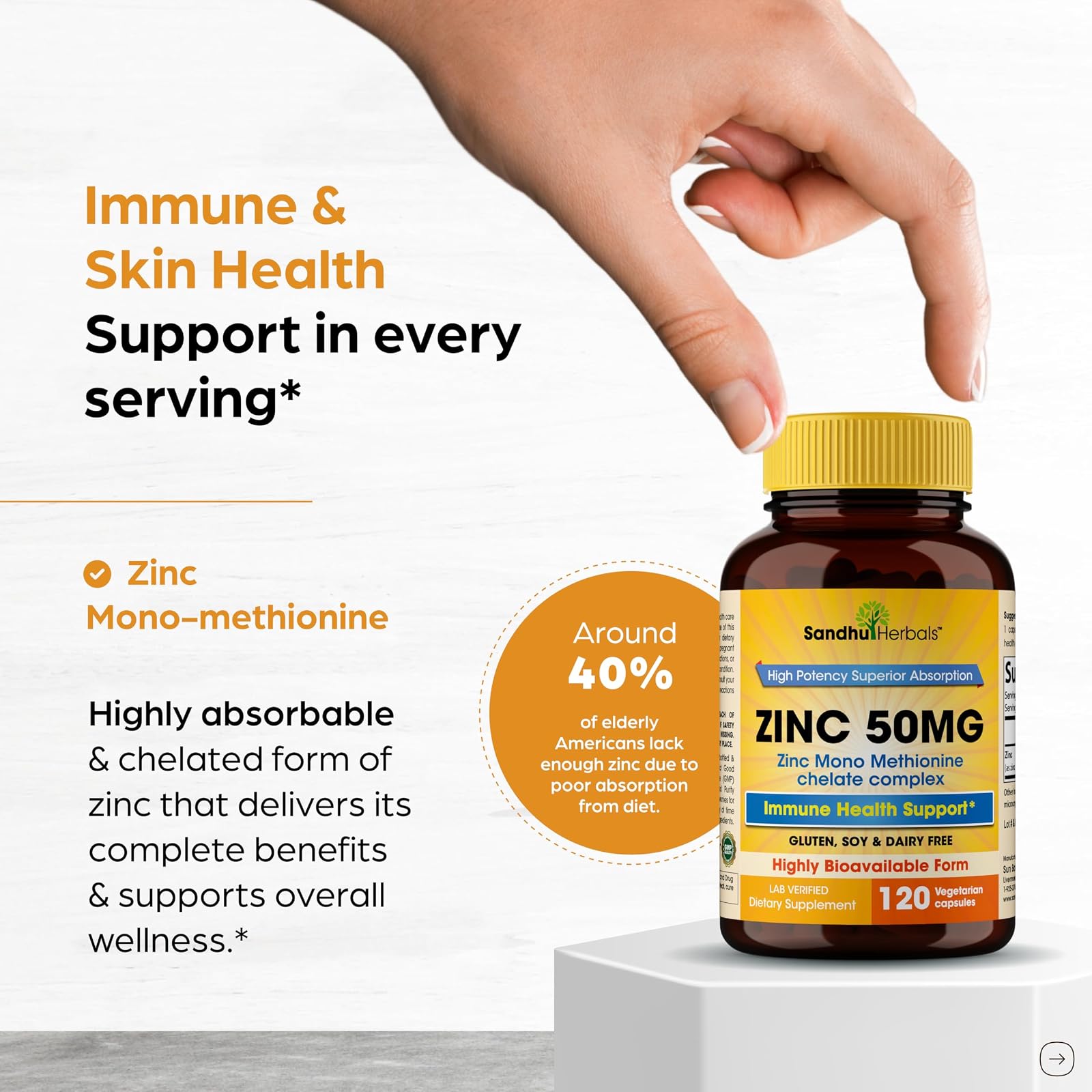 immune support zinc monomethionine