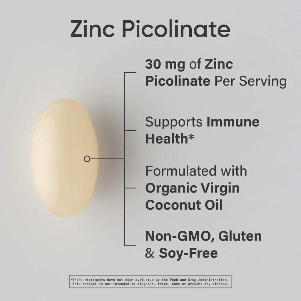 immune support zinc softgels