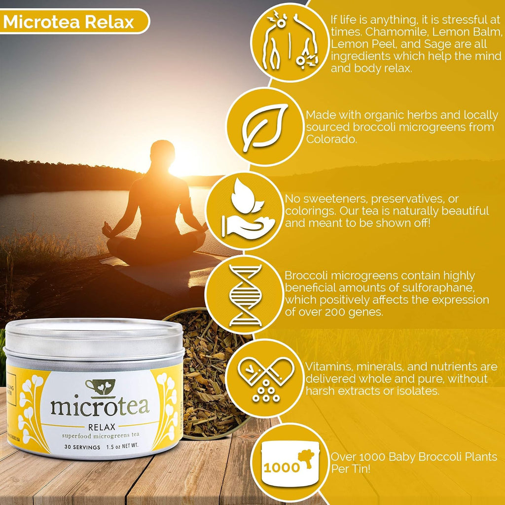 immune supporting microgreens tea