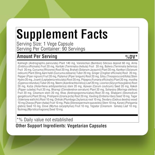 Immune system booster blended supplements