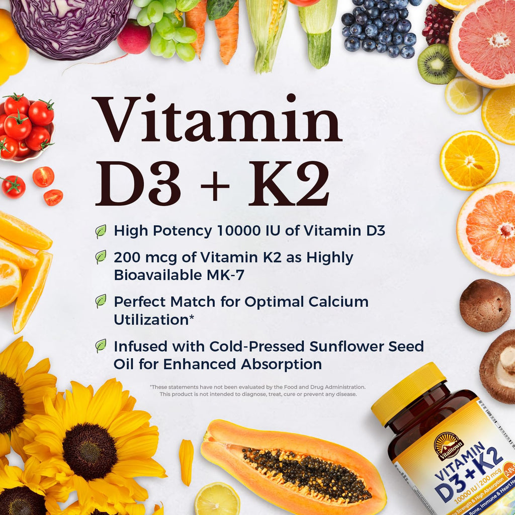 immune system booster vitamin D3 K2