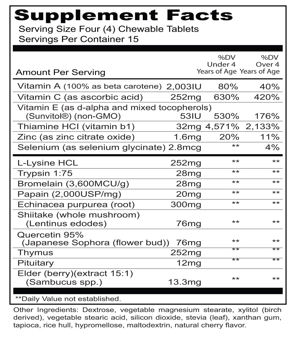 immune system support for children