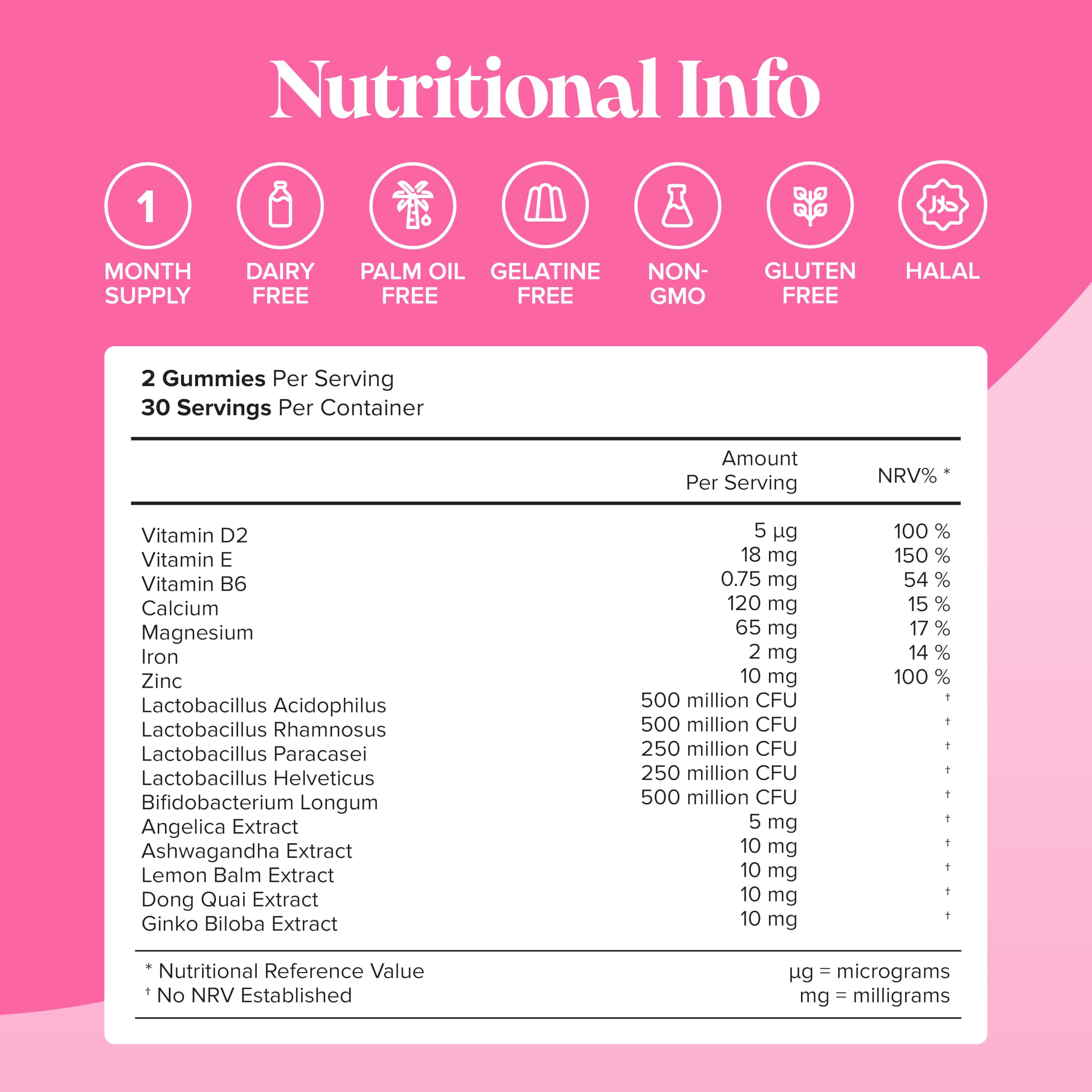 Immune system support gummies for women