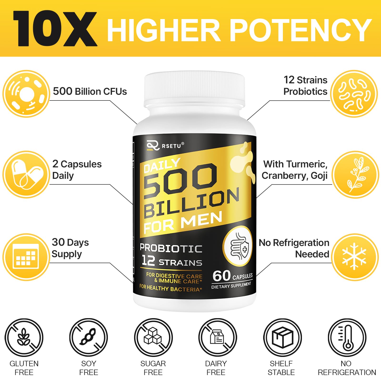 immune system support probiotics for men