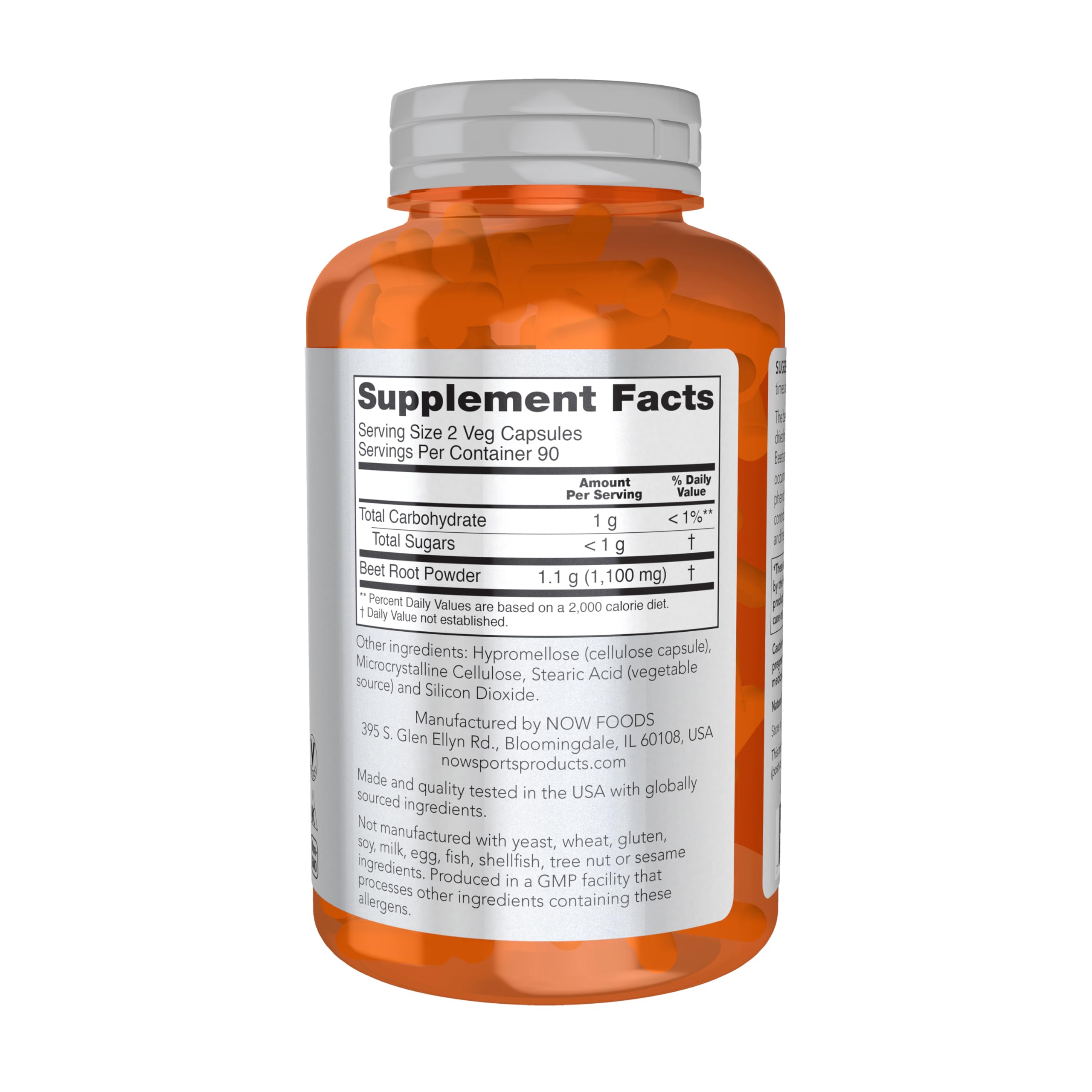 immune system support with beet capsules