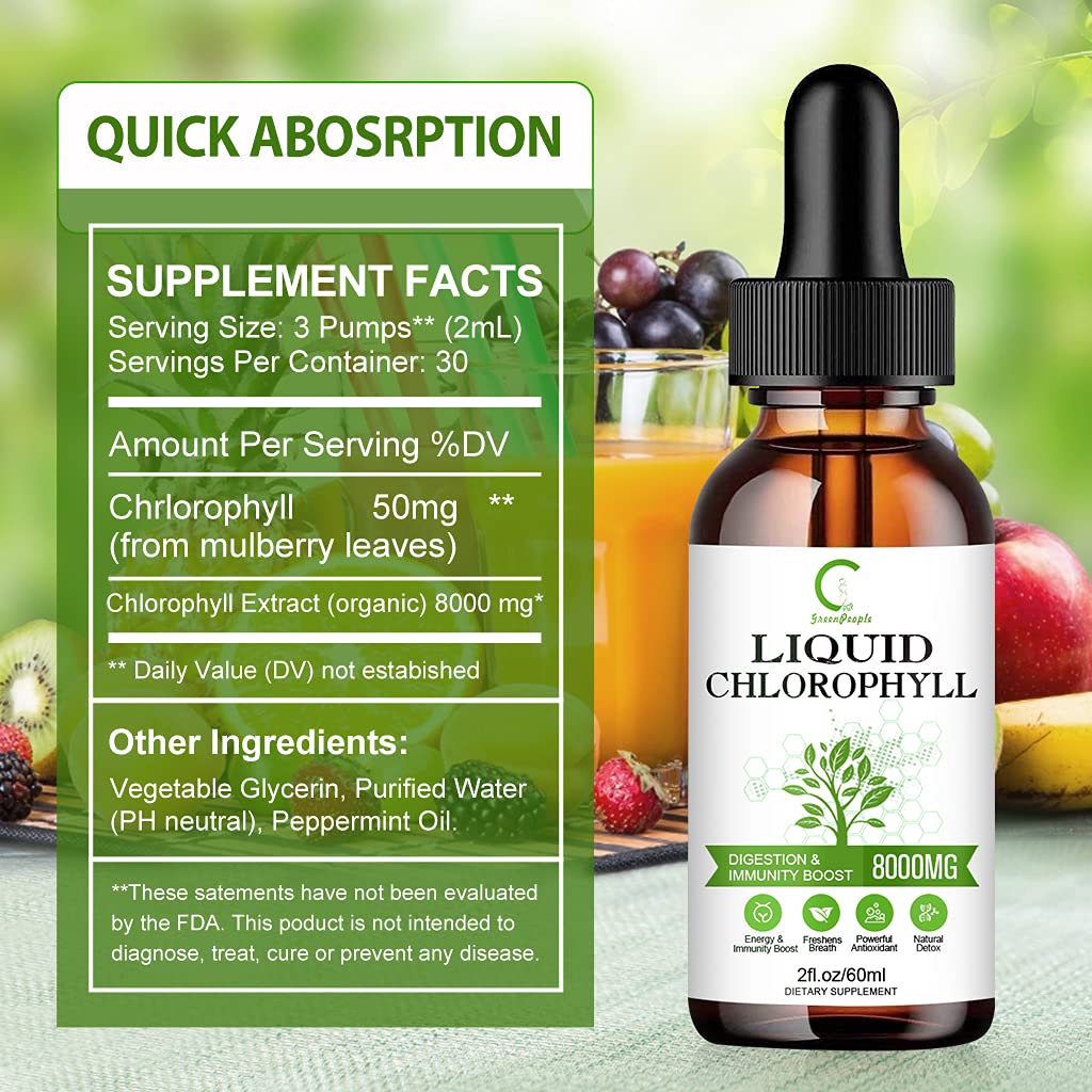 immune system support with chlorophyll