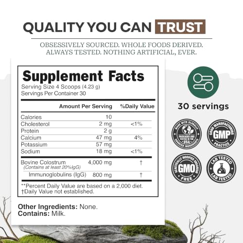 immune system support with colostrum