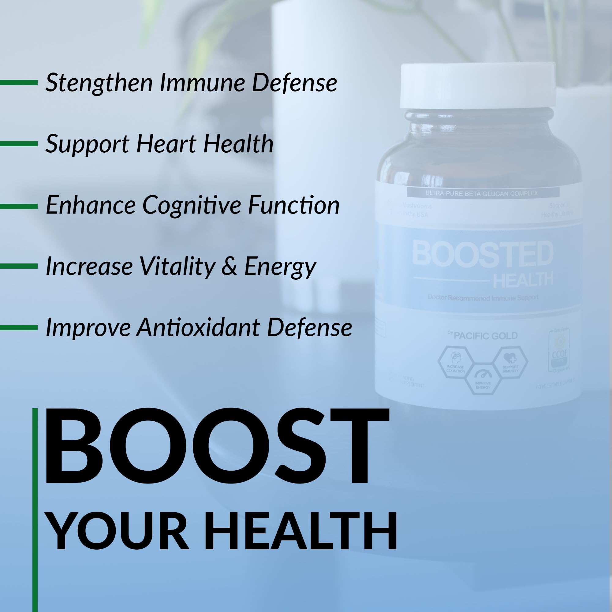 immune system support with mushrooms
