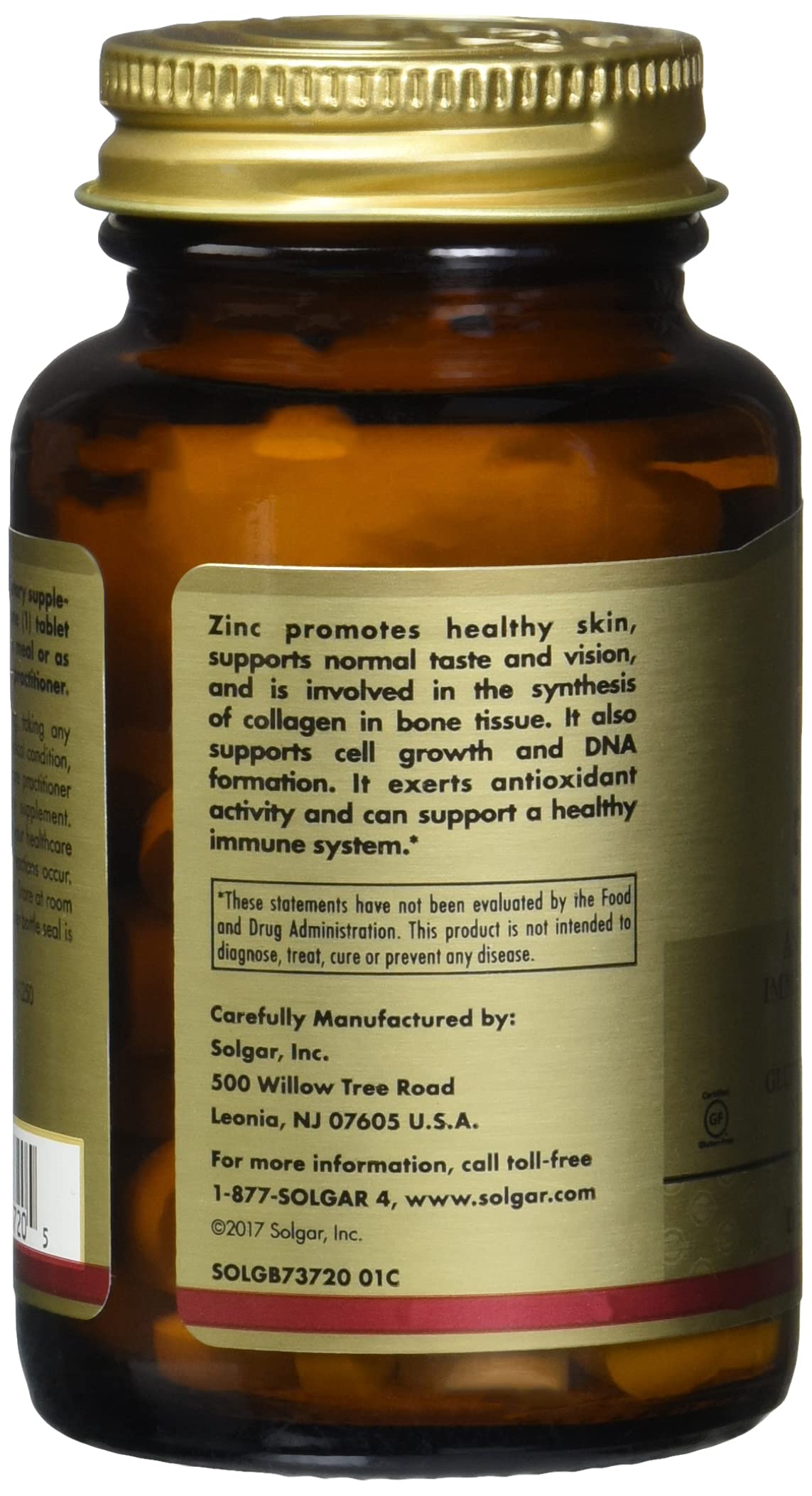 Immune system support with zinc