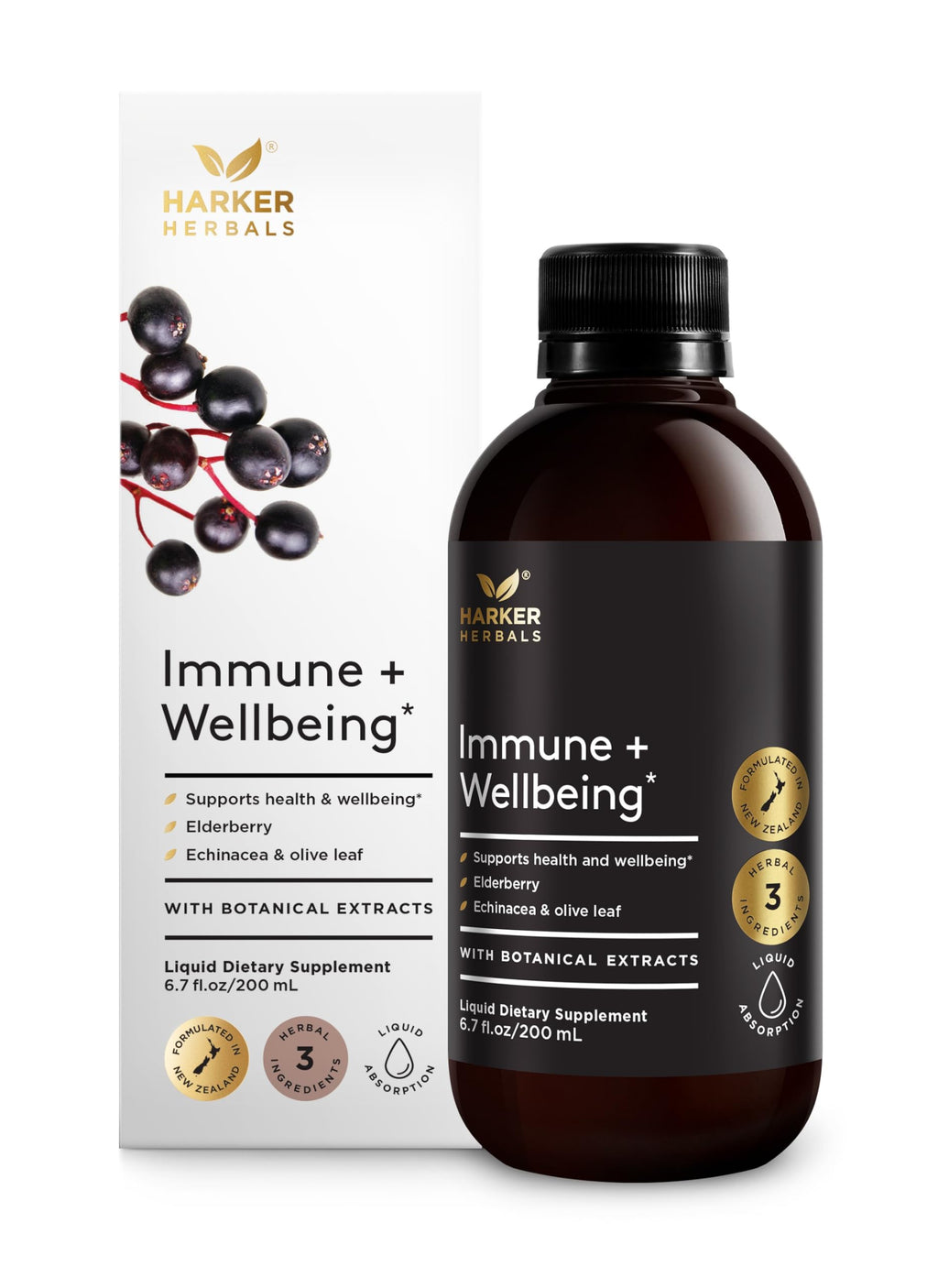 Immune wellbeing syrup for colds