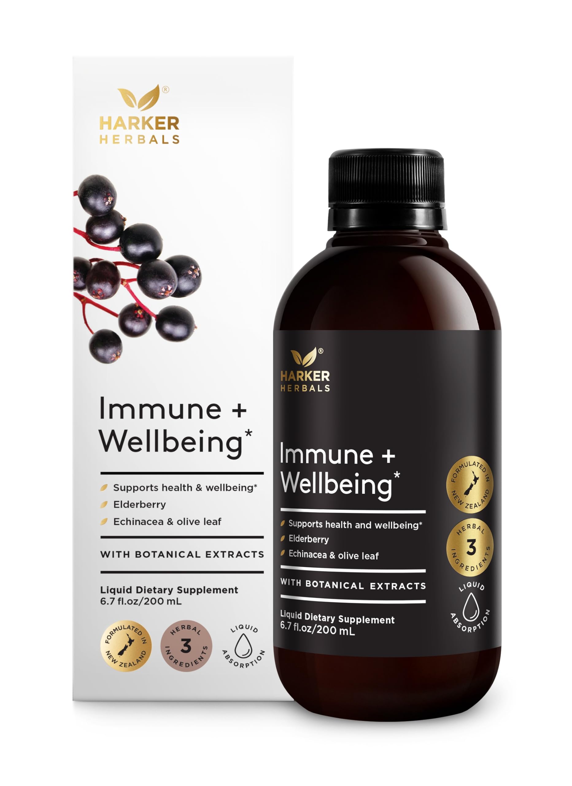Immune wellbeing syrup for colds