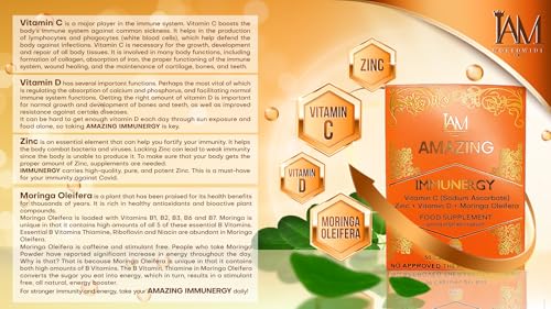 Immunergy blended supplements for overall health