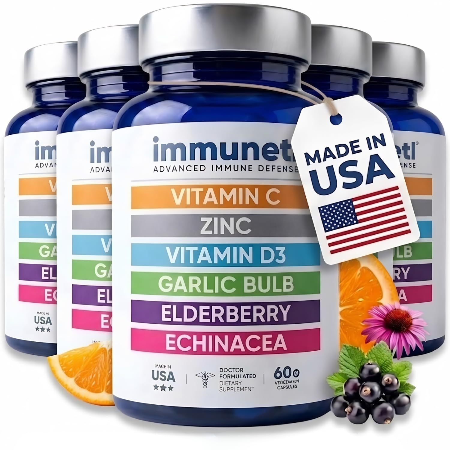 Immuneti elderberry immune support capsules