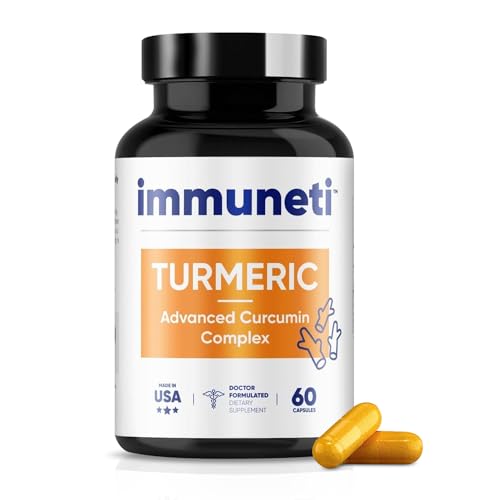 Immuneti turmeric capsules for wellness