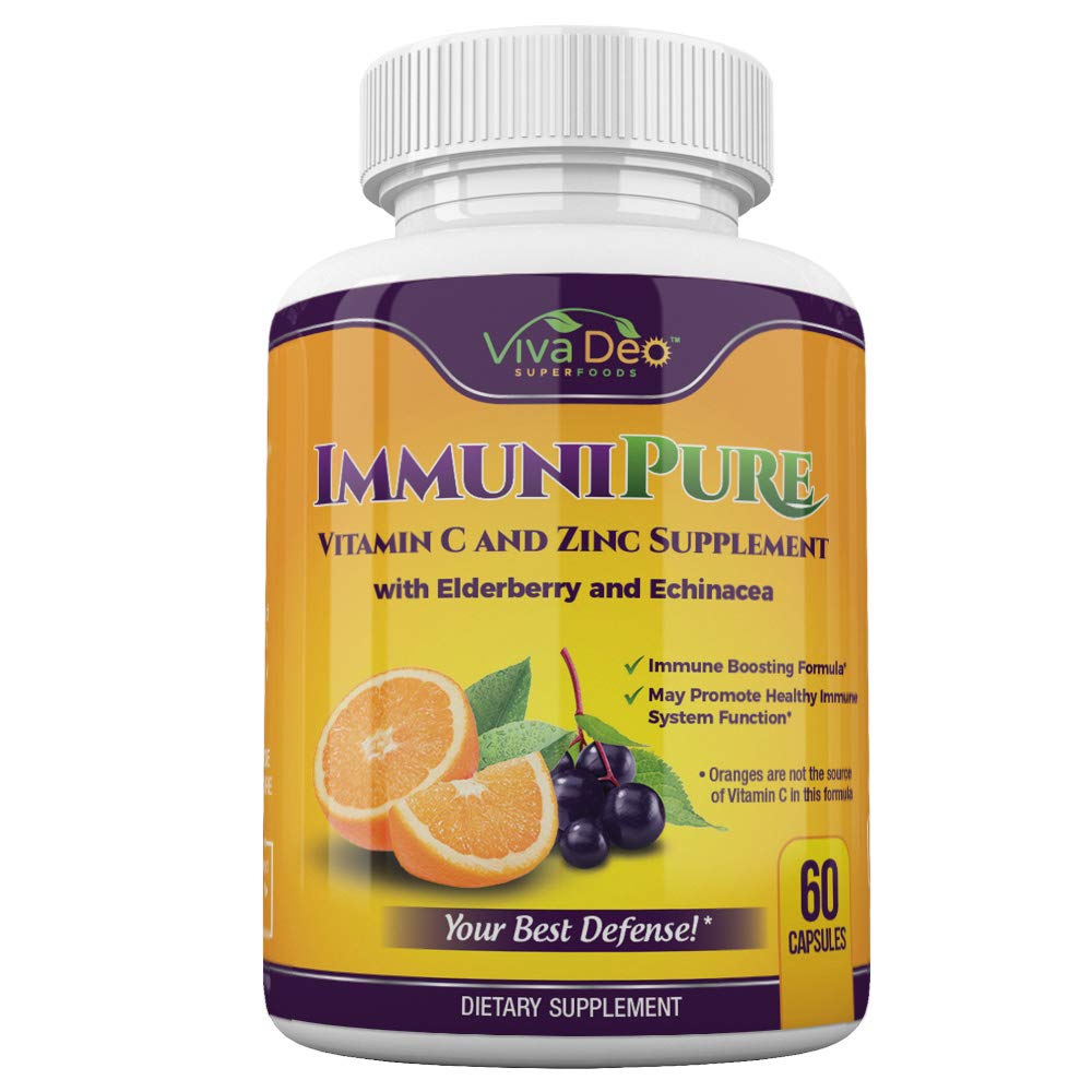 ImmuniPure elderberry immune support capsules