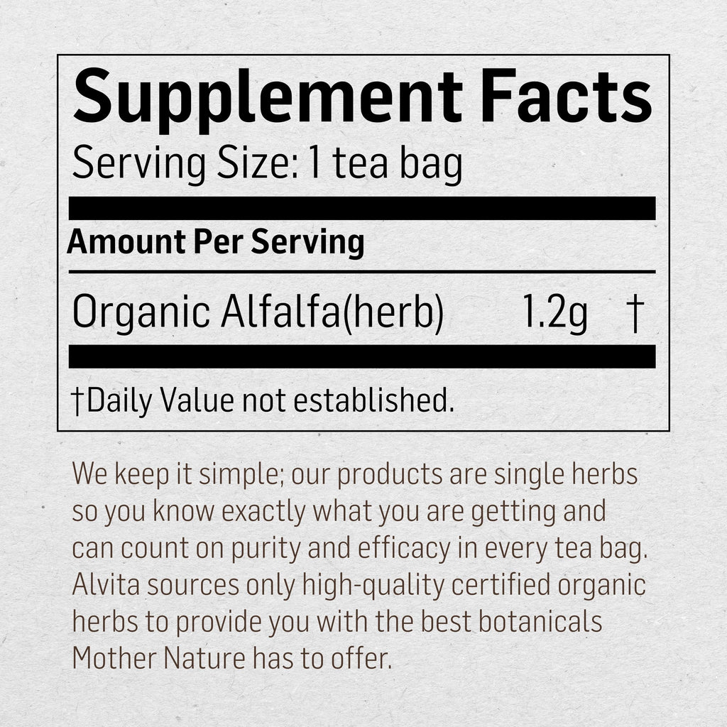 immunity boosting alfalfa tea