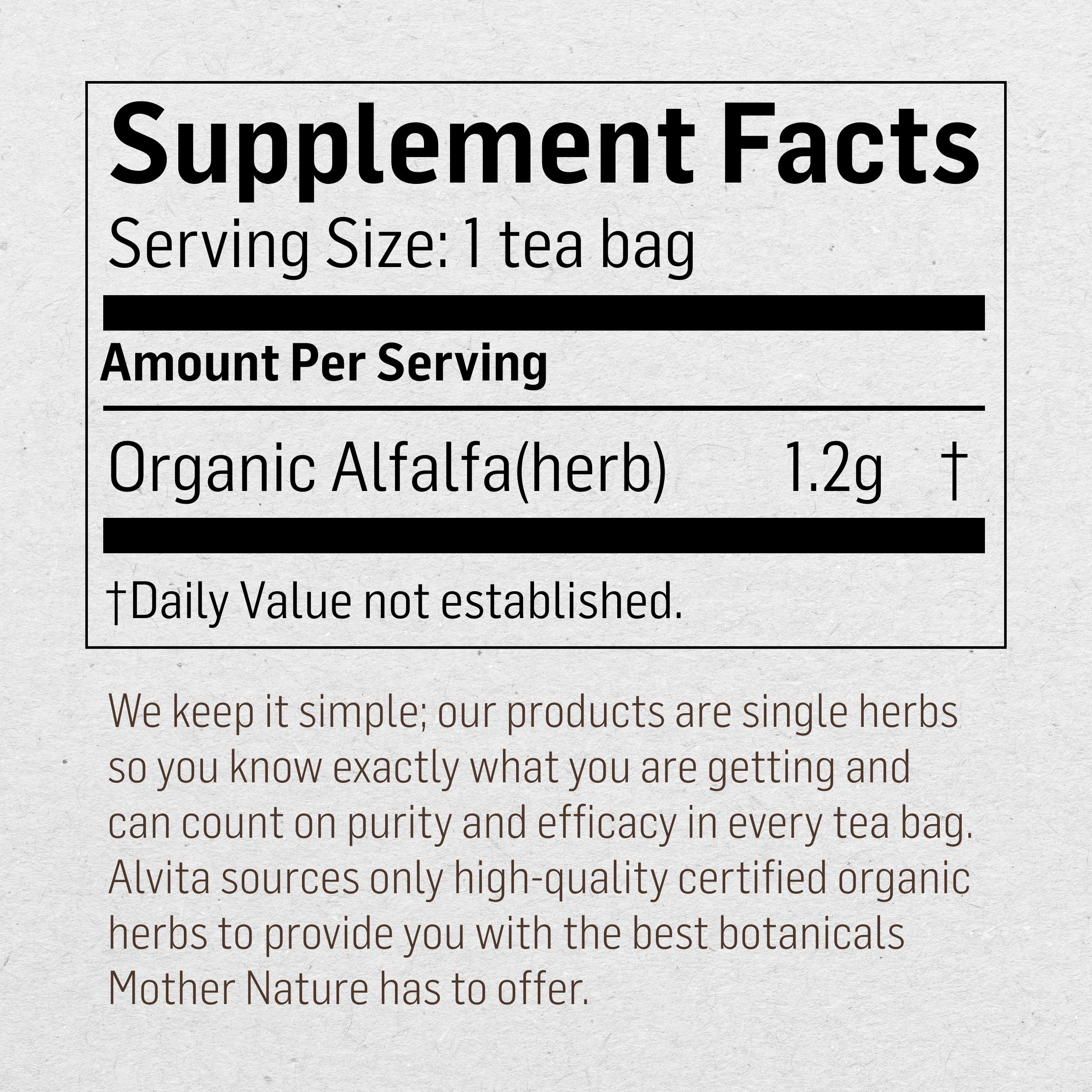 immunity boosting alfalfa tea