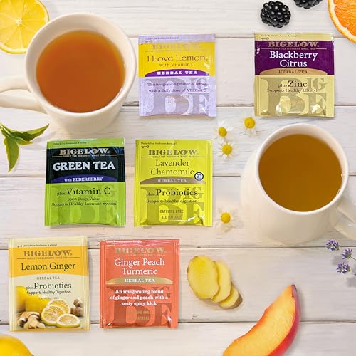 immunity boosting herbal tea selection