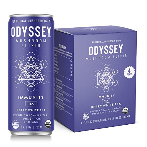 immunity boosting mushroom beverage
