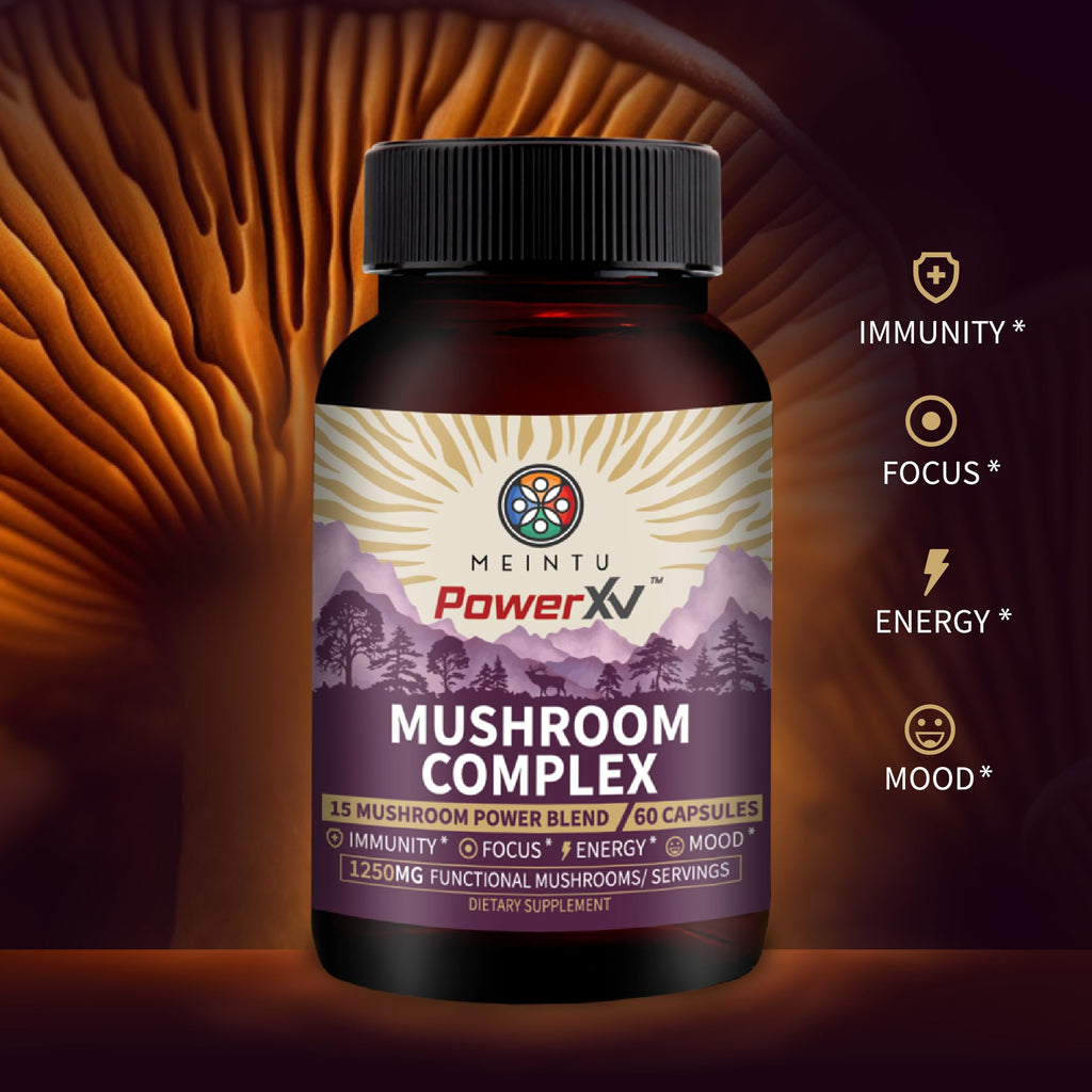 immunity boosting mushroom blend pills