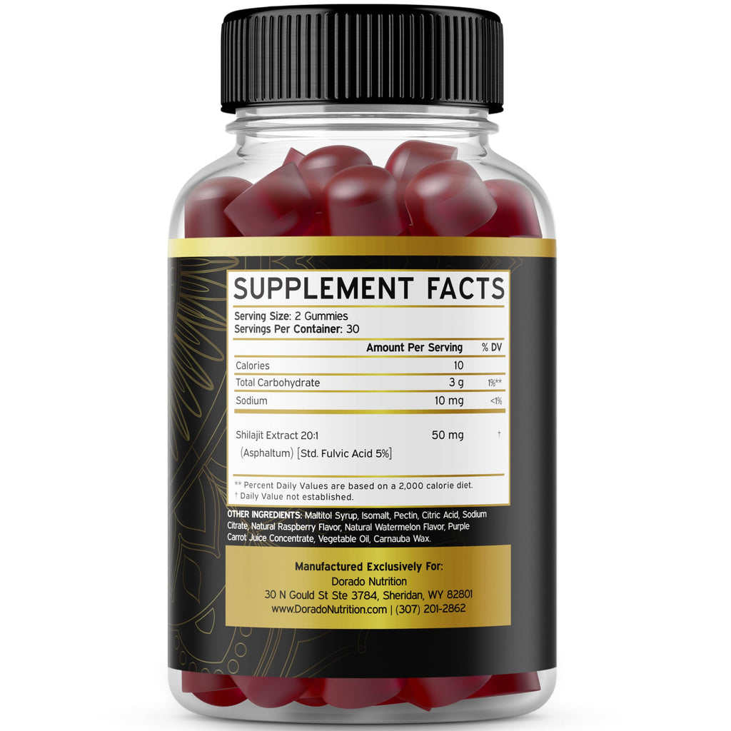 immunity boosting shilajit gummies