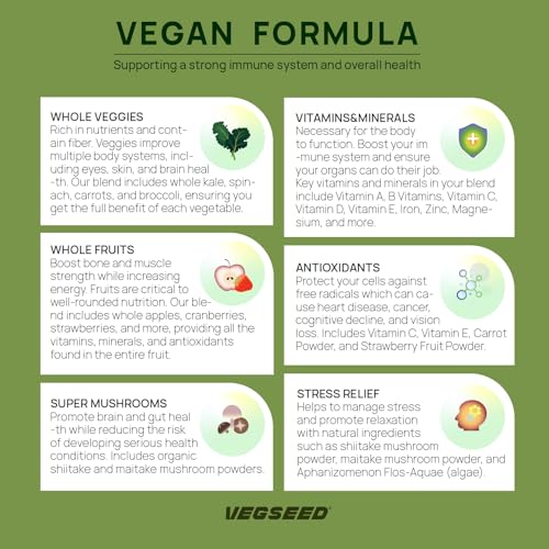 Immunity Greens spirulina for skin health