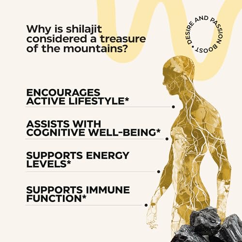immunity support from shilajit resin