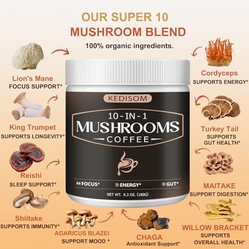 immunity support instant coffee powder