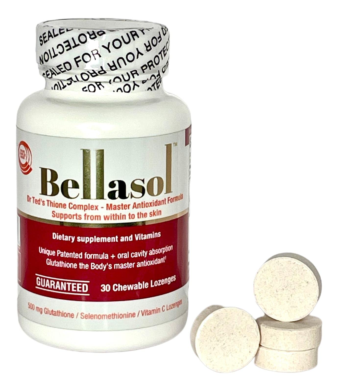 immunity support with glutathione lozenges