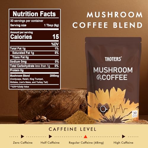 immunity support with mushroom coffee
