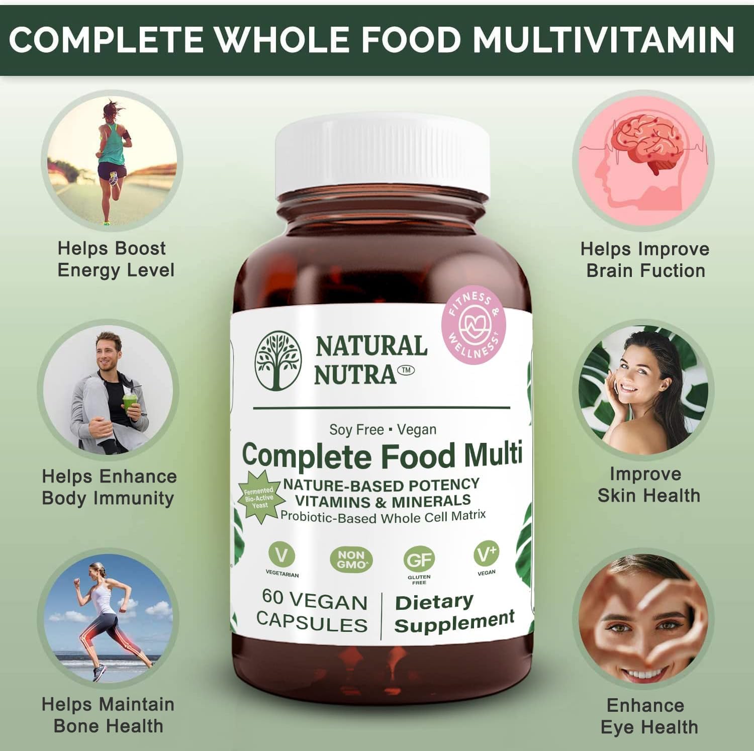 immunity support with natural multivitamins