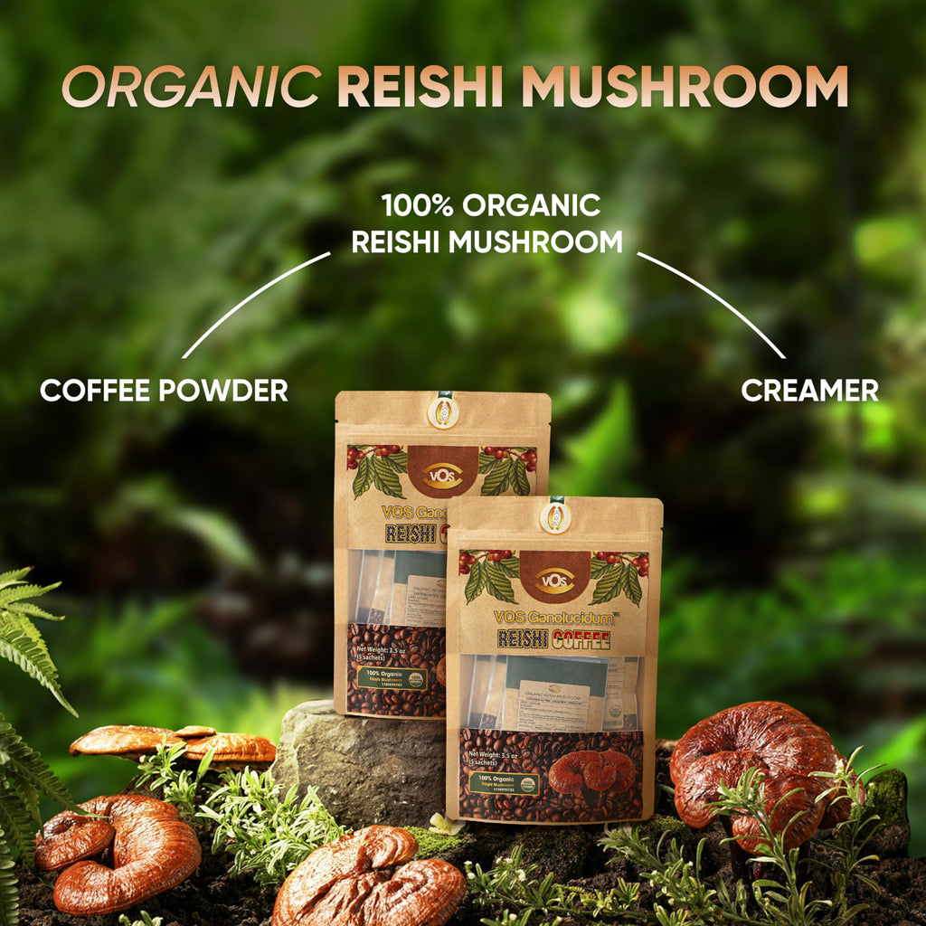 immunity support with reishi mushrooms