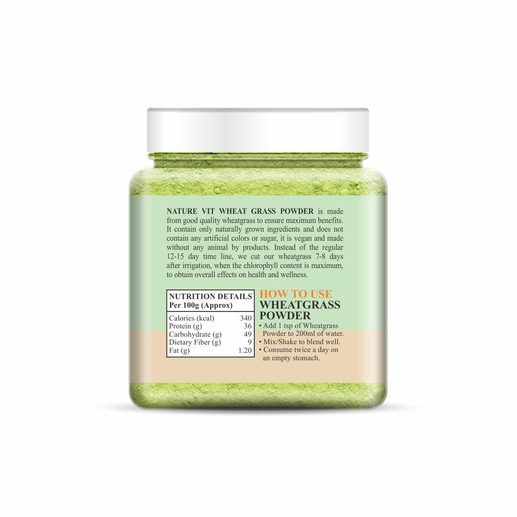 immunity support with wheatgrass powder