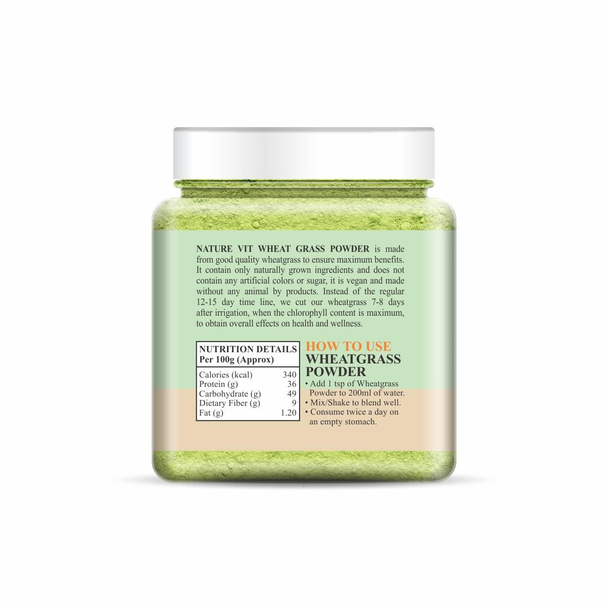 immunity support with wheatgrass powder